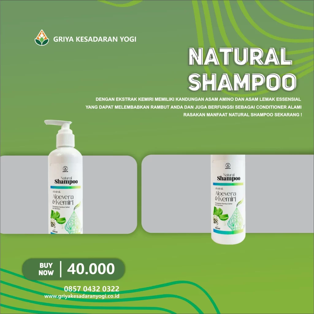 Energyn 360 Shampoo - Griya Kesadaran Yogi, RK Mas Yunus